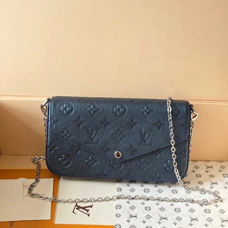 Louis Vuitton Pochette Metis Crossbody Bag – Iridescent Navy Monogram ...